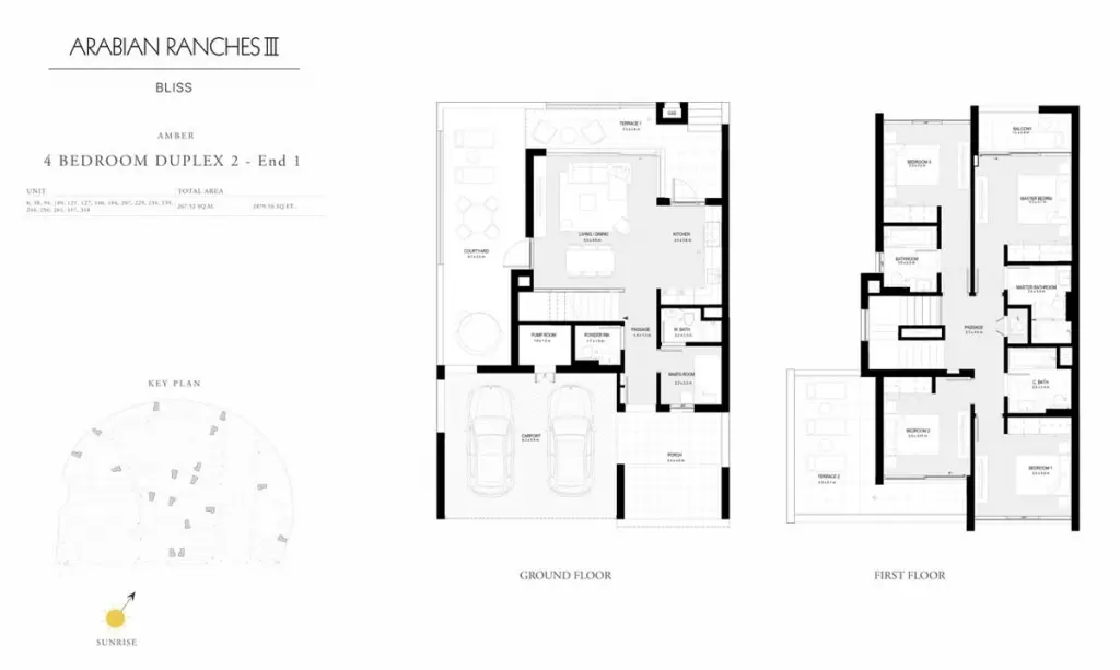 Bliss Townhouses and Villas For Sale & Rent at Arabian Ranches 3