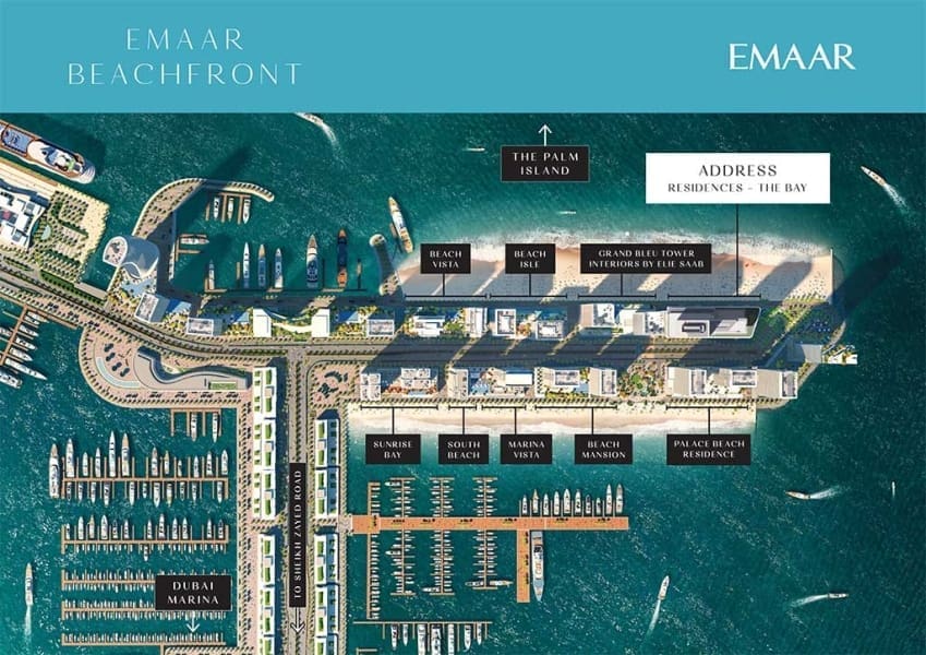 Address Residences The Bay at Emaar Beachfront by Emaar