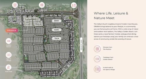 Orania The Valley by Emaar | Townhouses for Sale Dubai