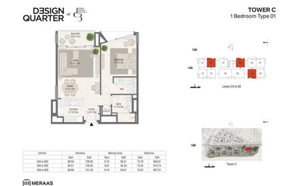 Design Quarter at Dubai Design District (D3) by Meraas