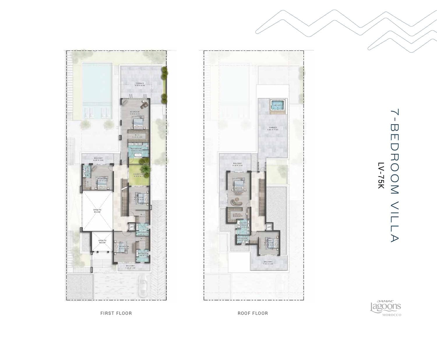 Morocco at Damac Lagoons Floor Plans