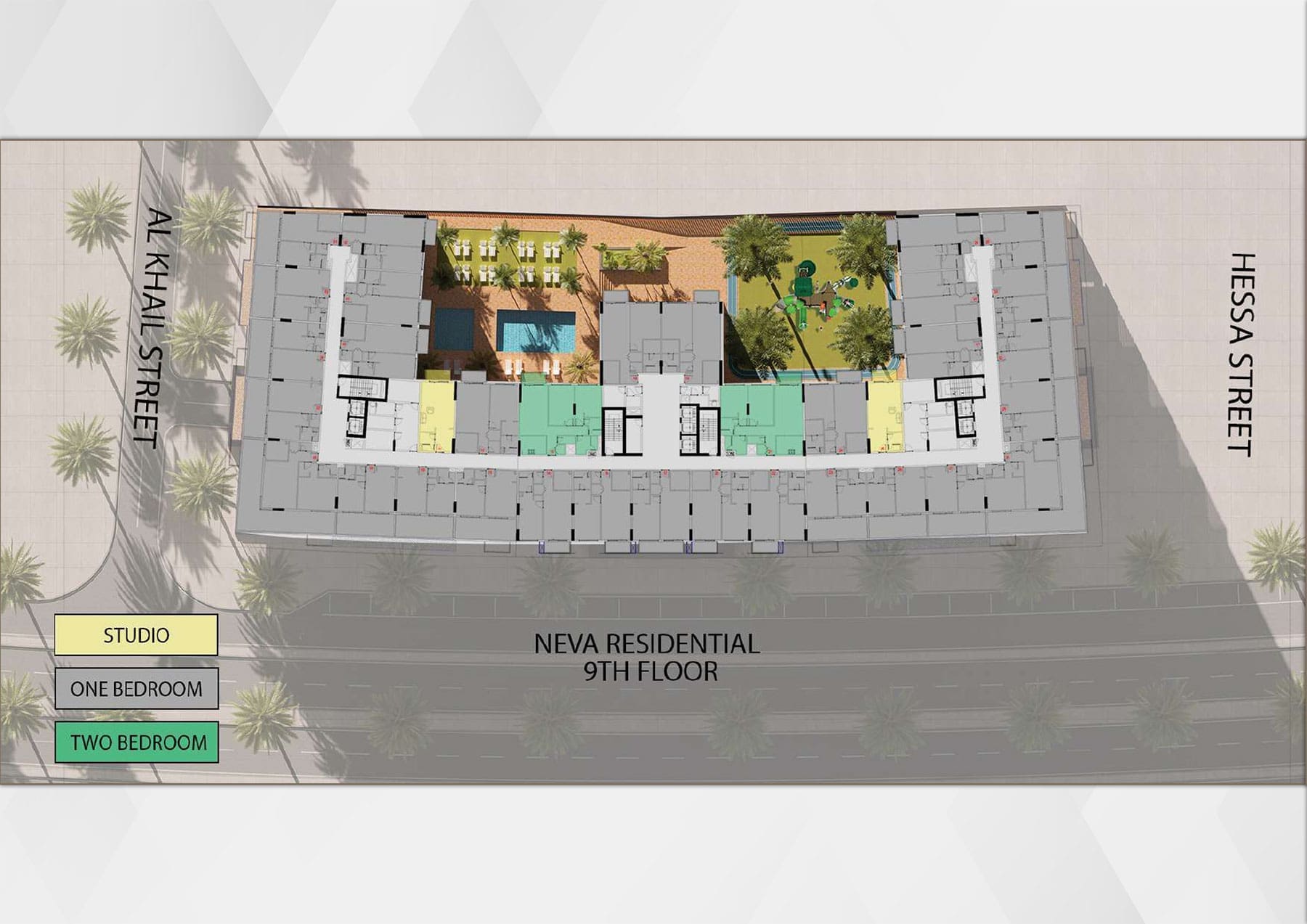 Neva Residences 9th Floor Plan