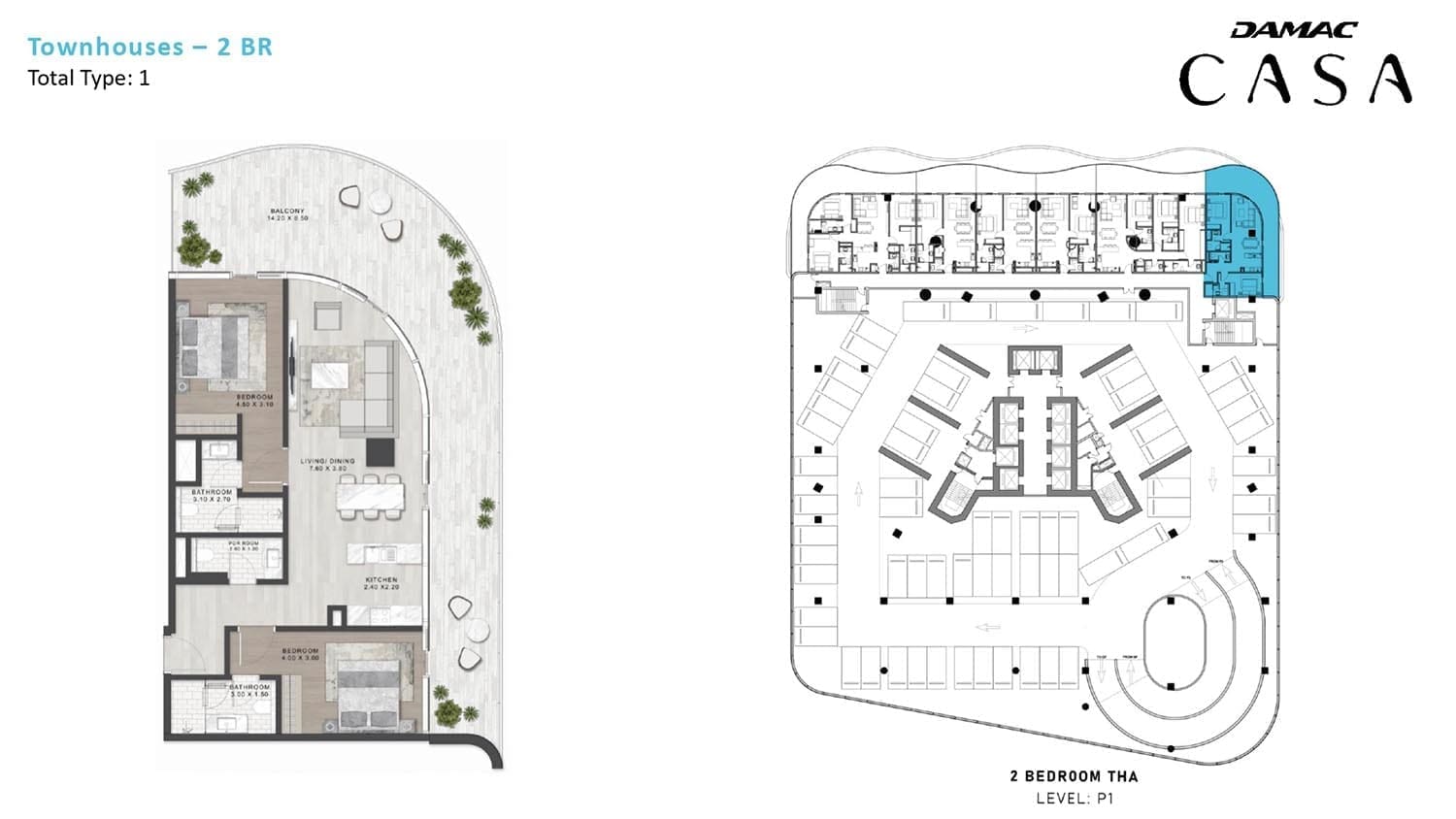 Damac Casa Tower Floor Plans Al Sufouh Dubai